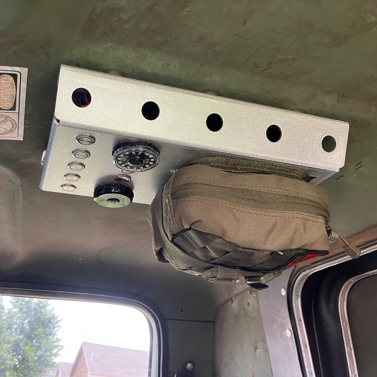 14" Overhead Console - 5052 Aluminum – Diversified Design and Fabrication