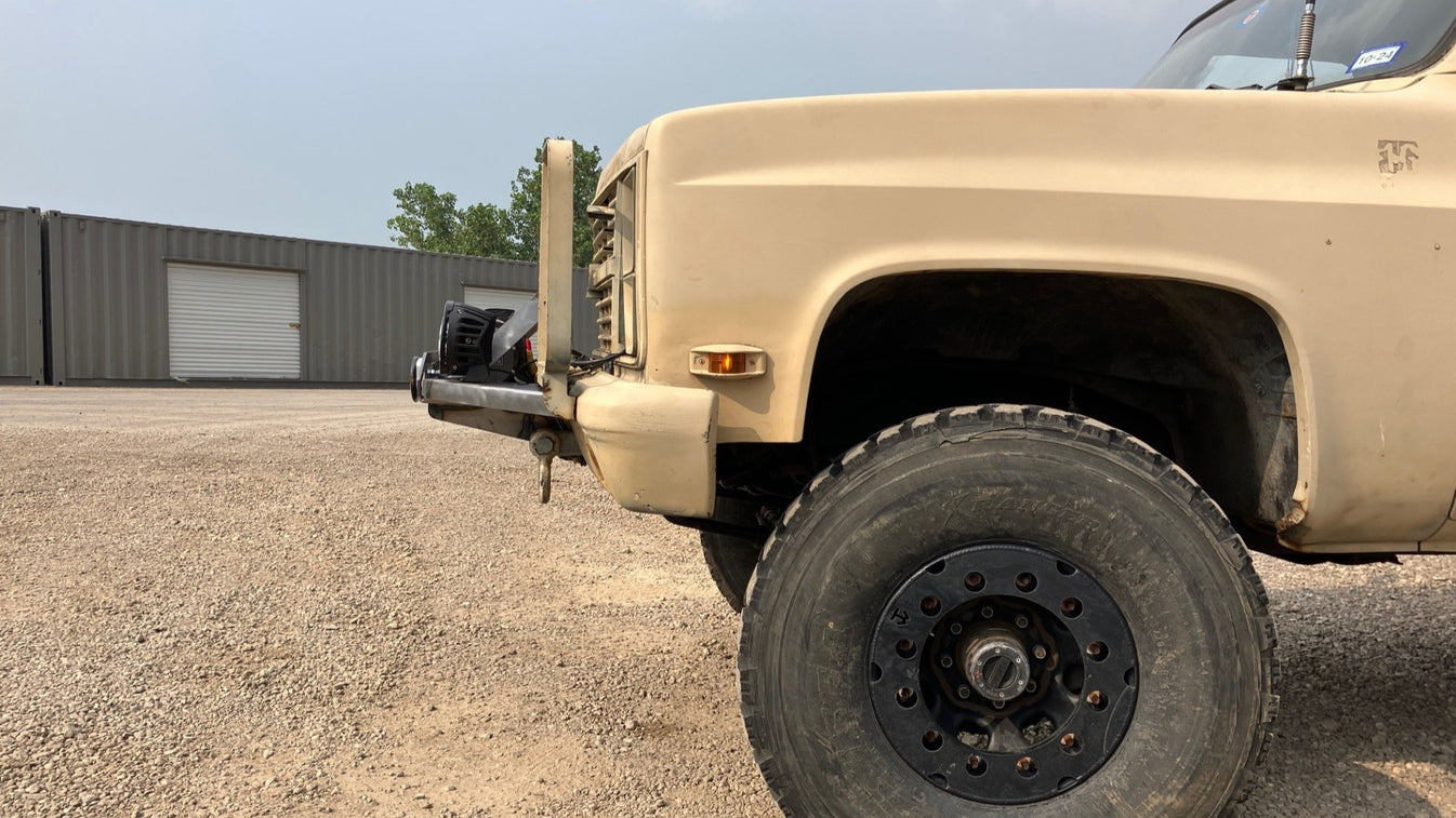 GM Truck (CUCV) - Winch Mount v2 – Diversified Design and Fabrication