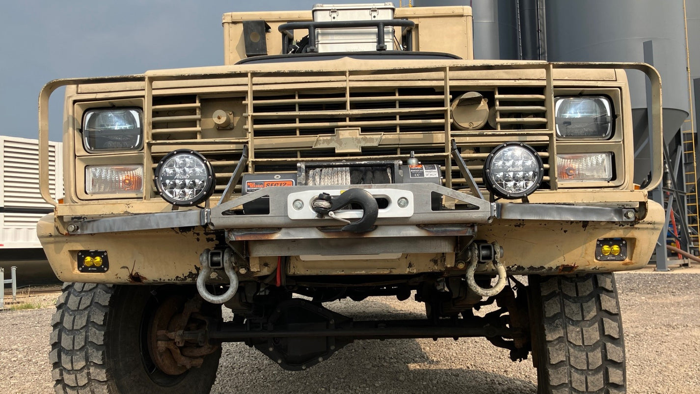 GM Truck (CUCV) - Winch Mount v2 – Diversified Design and Fabrication