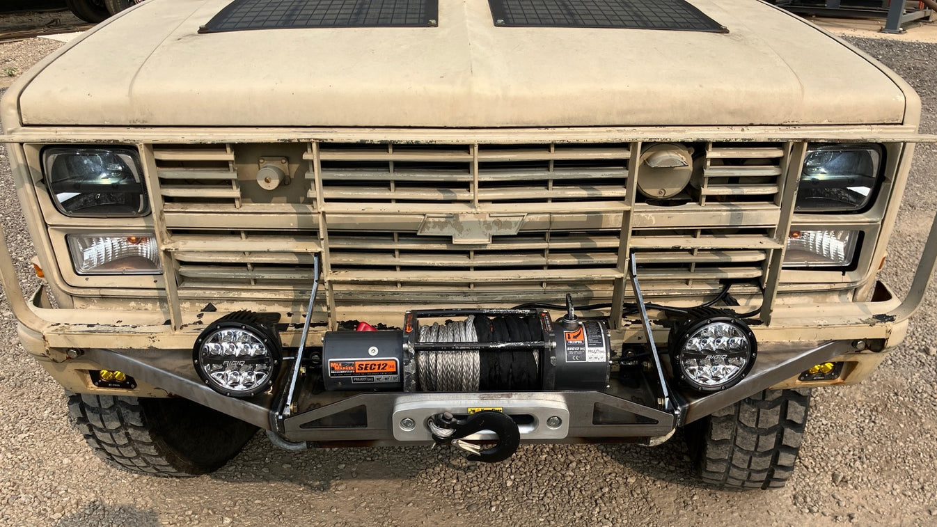 GM Truck (CUCV) - Winch Mount v2 – Diversified Design and Fabrication